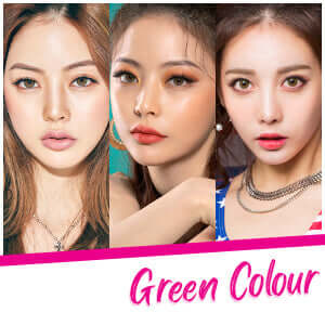 OLENS Premium Color Contact LENS | Green Color Collection