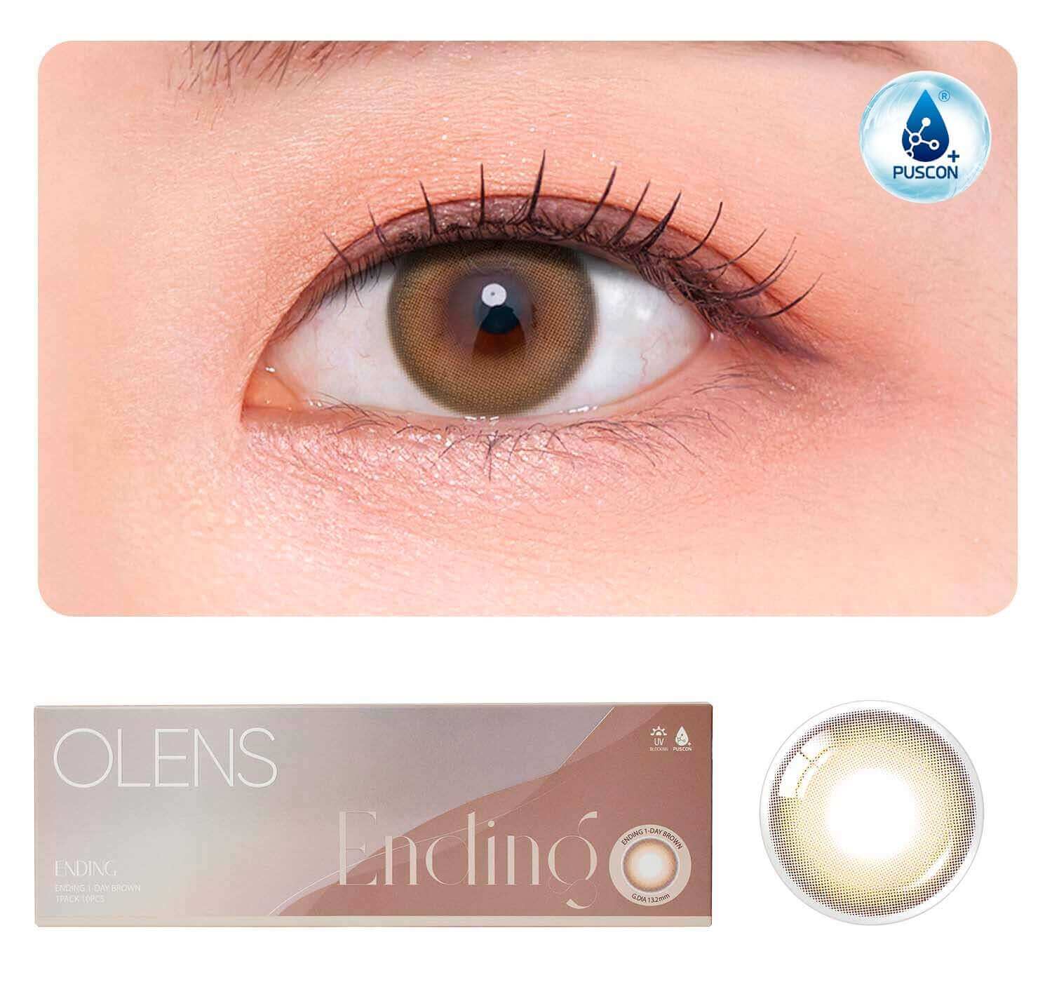 Buy Premium Green Color Contact Lenses | OLENS Daily Wear